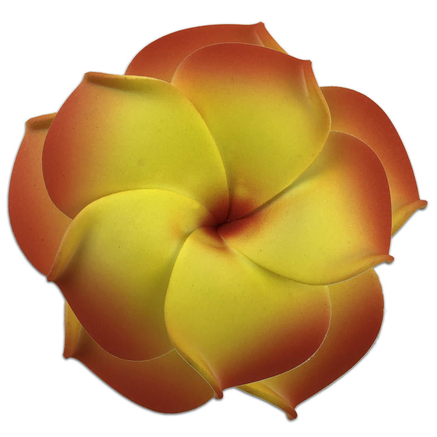 Hi Jewelry Foam Hair Clip Double Orange-yellow - Walmart.com
