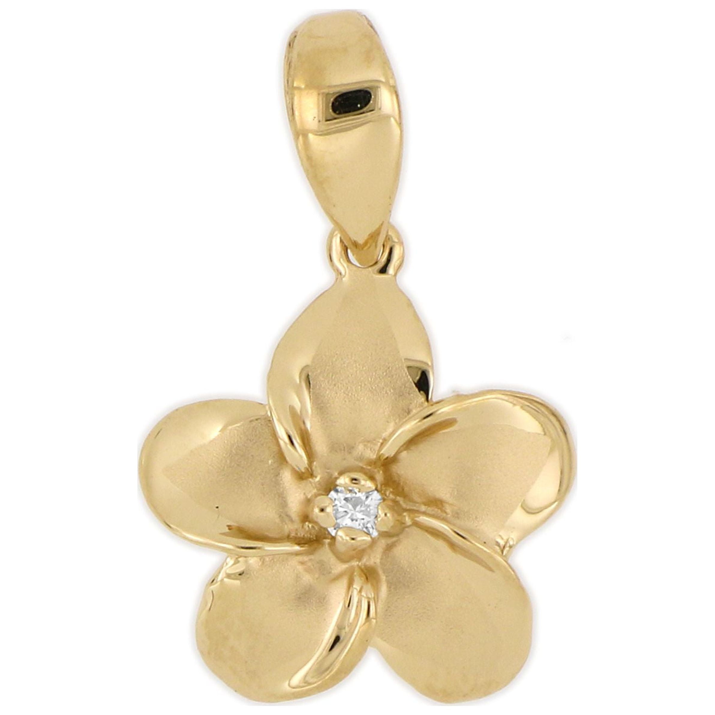 Hi Jewelry Plumeria Pend - Walmart.com
