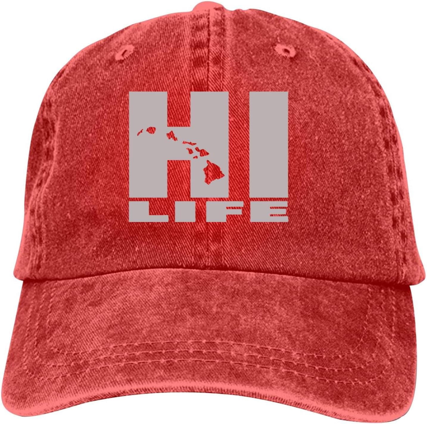 Hi Life Hawaii Baseball Cap Vintage Adjustable Washed Hats Cowboy Hats ...