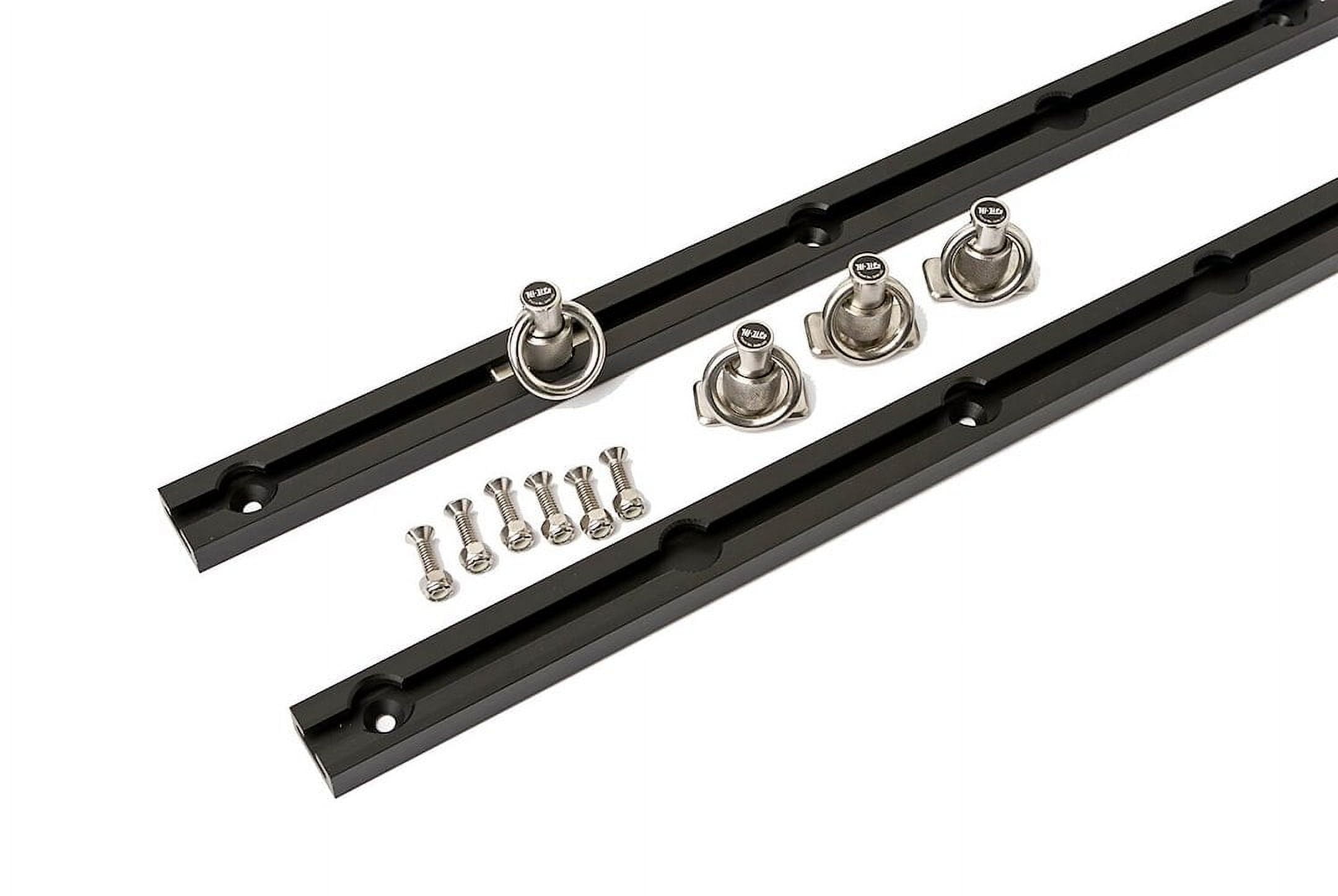 Hi-Lift Jack BXR68S 68" Clear Anodized Slide-N-Lock Tie-Down System ...