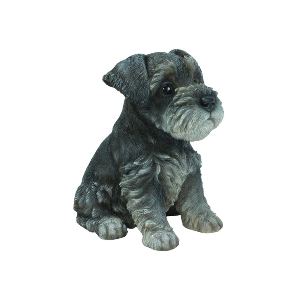 Hi Line 7” Schnauzer Puppy Garden Statue, Durable Polyresin - Walmart.com