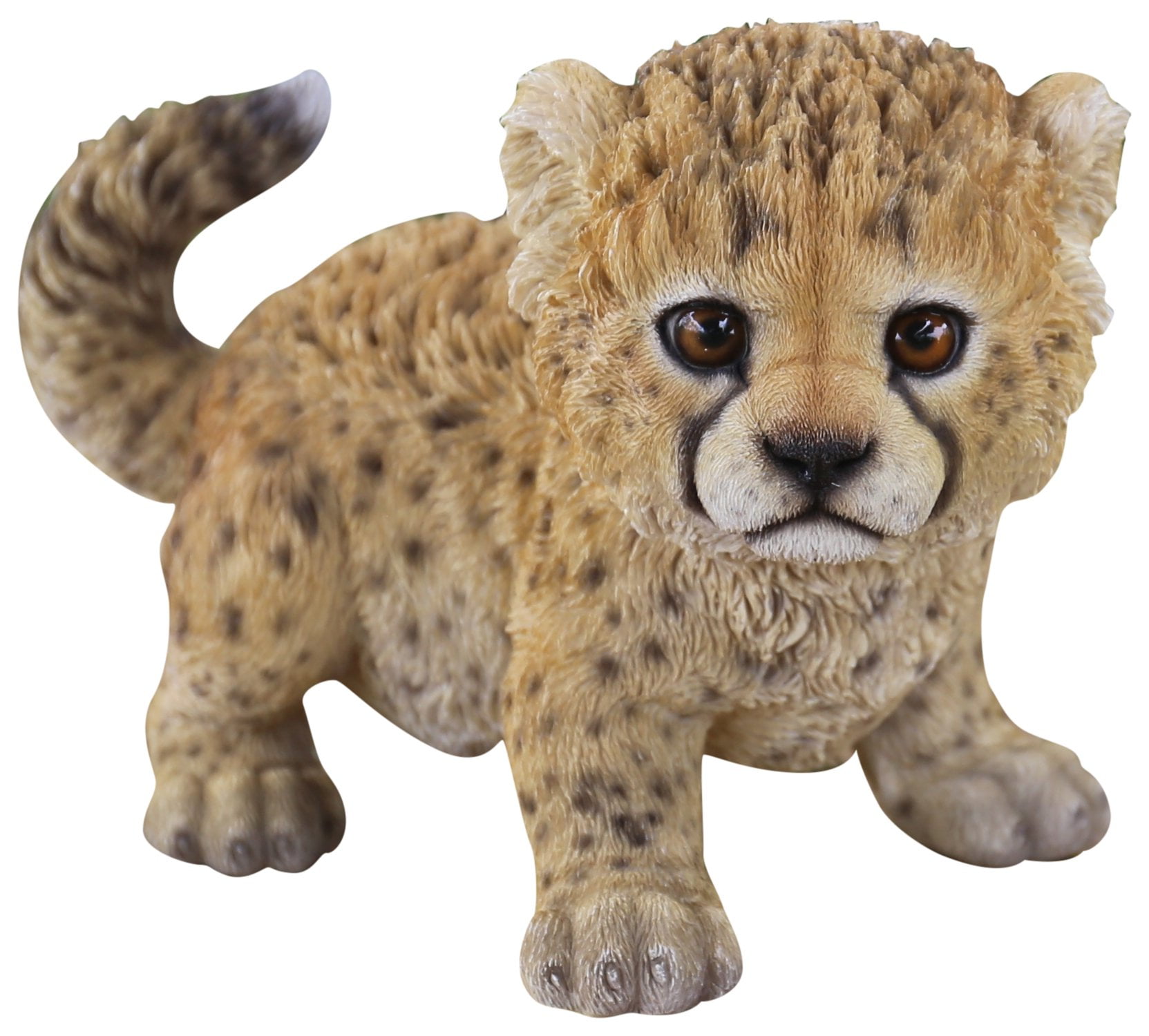 Hi Line 7 in Baby Cheetah Garden Statue, Durable Polyresin, Incredibly ...
