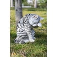 Hi- Line Gift 87698-B American Shorthair Washing Grey Tabby Cat Statue ...