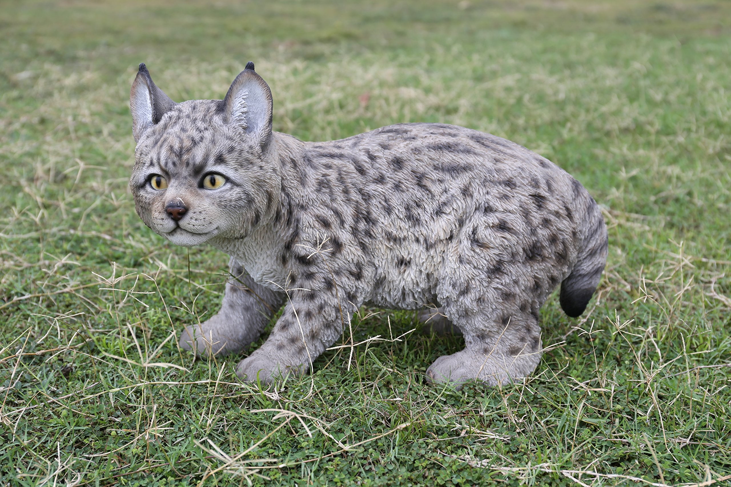 Hi Line Gift 87711-B 10” LYNX KITTEN Durable Polyresin Figurine ...
