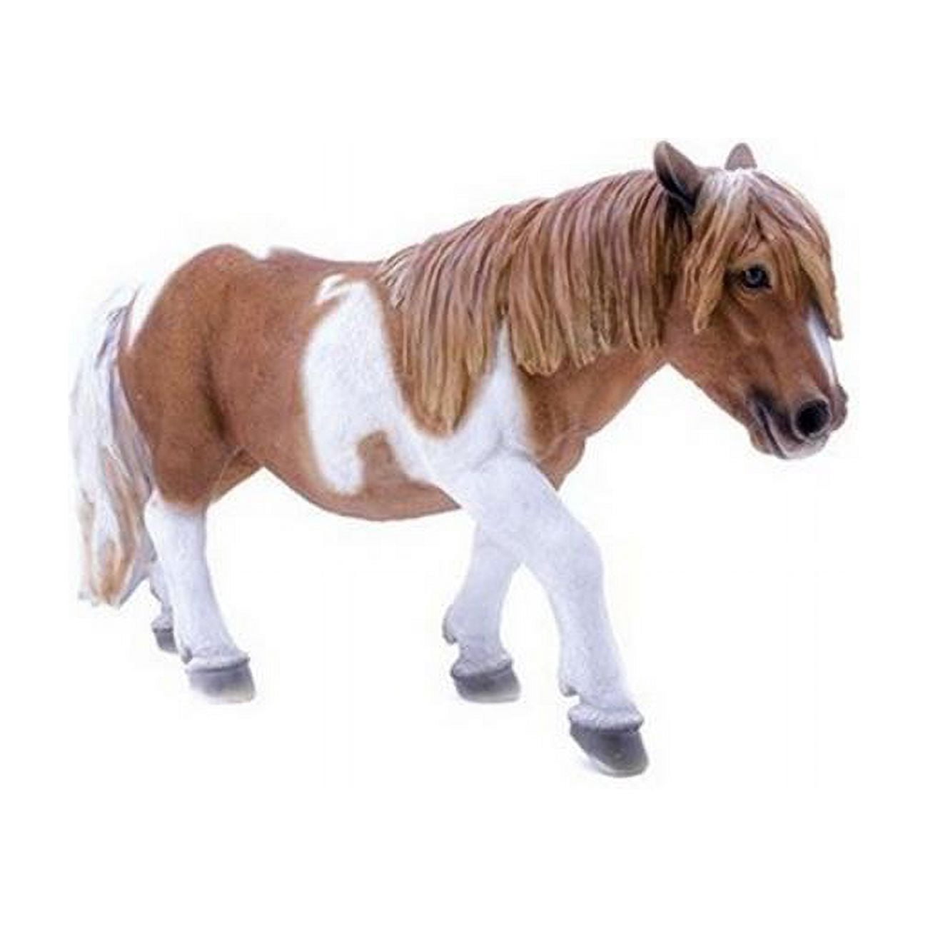 Hi-Line Gift 87960 Shetland Pony Statue, Brown & White - Walmart.com