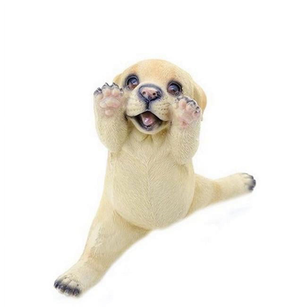 Hi-Line Gift 87966 Dog - Yoga Puppy Doing Splits Statue - Walmart.com