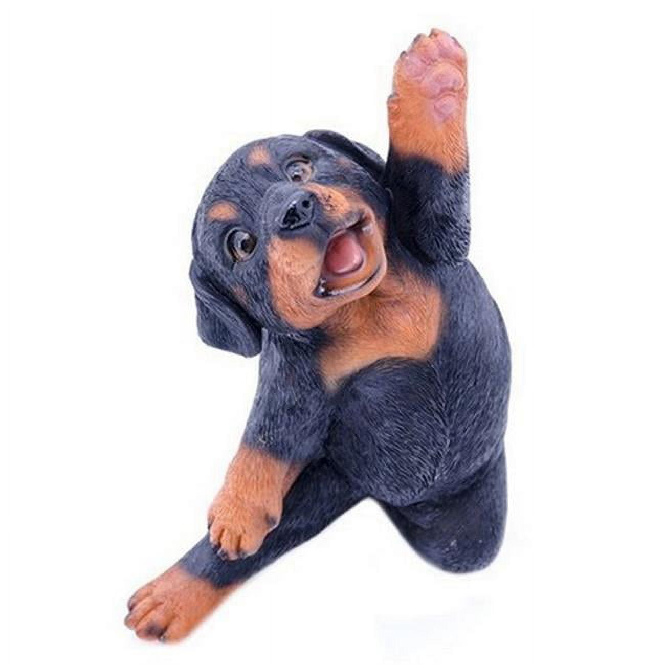 Hi-Line Gift 87967 Dog - Yoga Rottweiler Puppy with One Arm Up Statue ...
