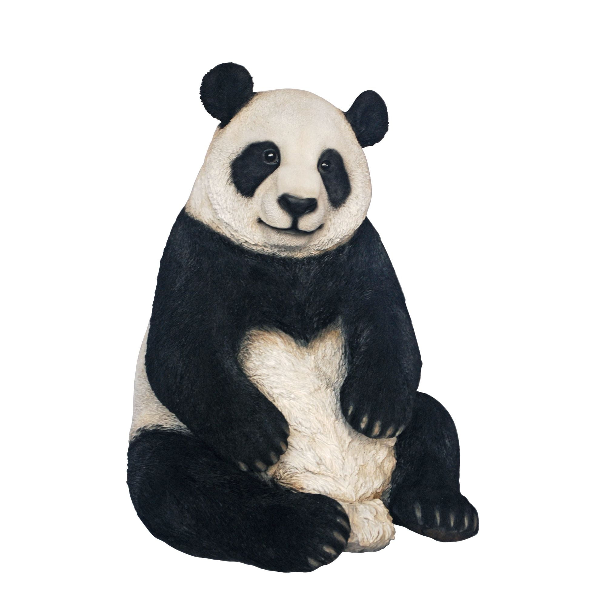 Hi-Line Gifts 18" Extra Large Sitting Panda Garden Statue - Walmart.com