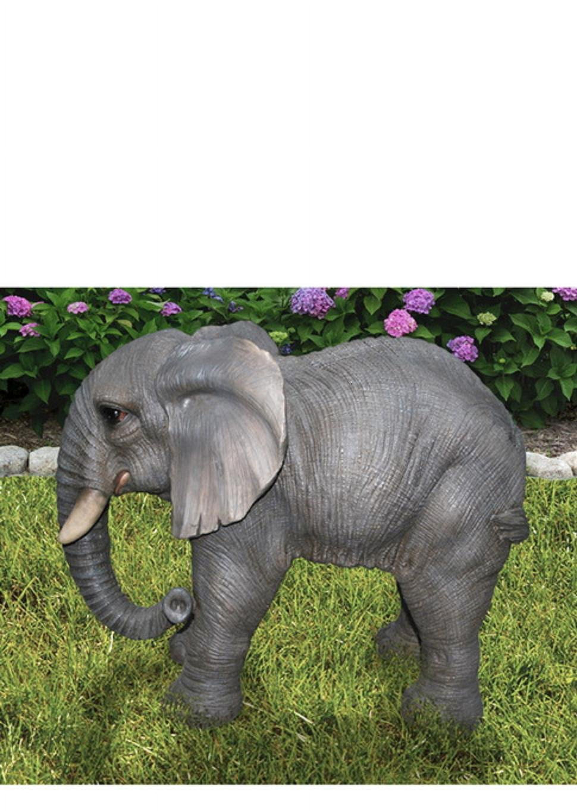 Hi-Line Gift Ltd Elephant with Trunk Down Statue - Walmart.com