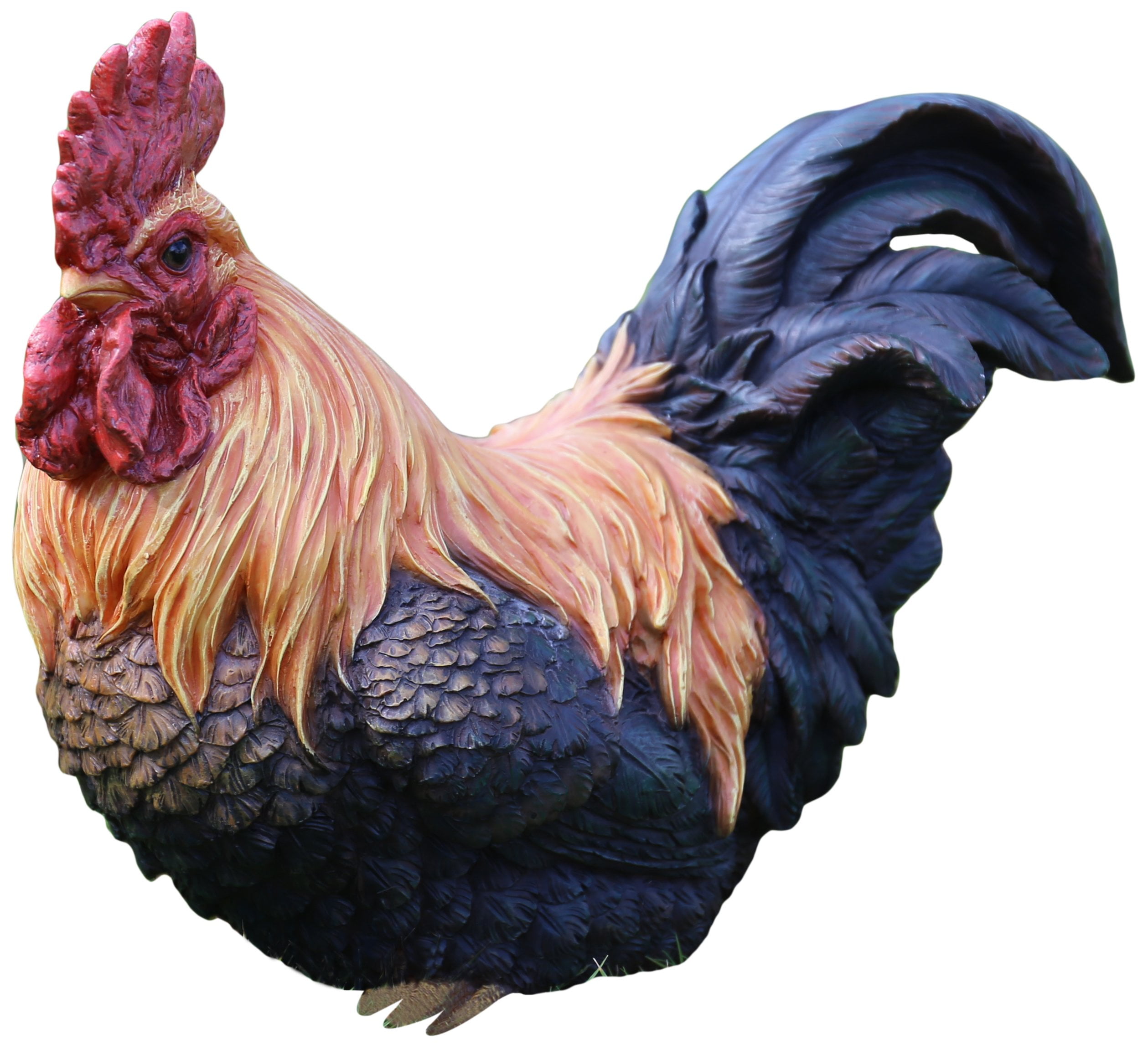 Hi-Line Gift Ltd Rooster Squatting - Walmart.com