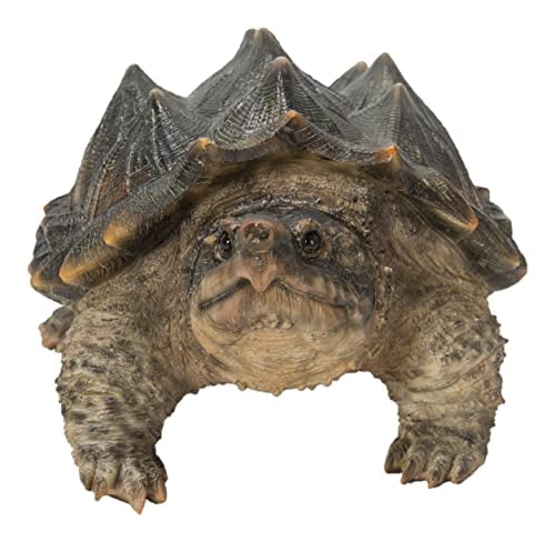 Hi-Line Gift Ltd. SNAPPING Turtle Statue, Brown and Green - Walmart.com