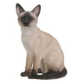 Hi-Line Gift Ltd Sitting Siamese Cat Statue - Walmart.com