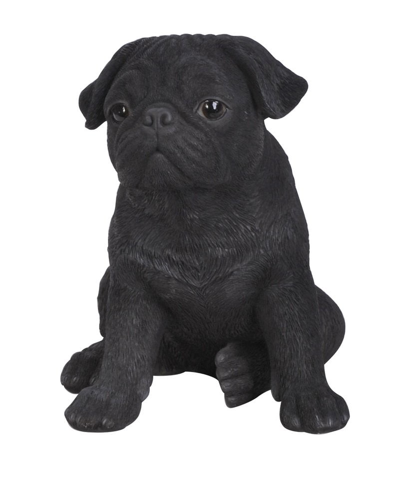 Hi-Line Gift Pug 6” Animal Puppy Garden Statue, Incredibly Realistic ...