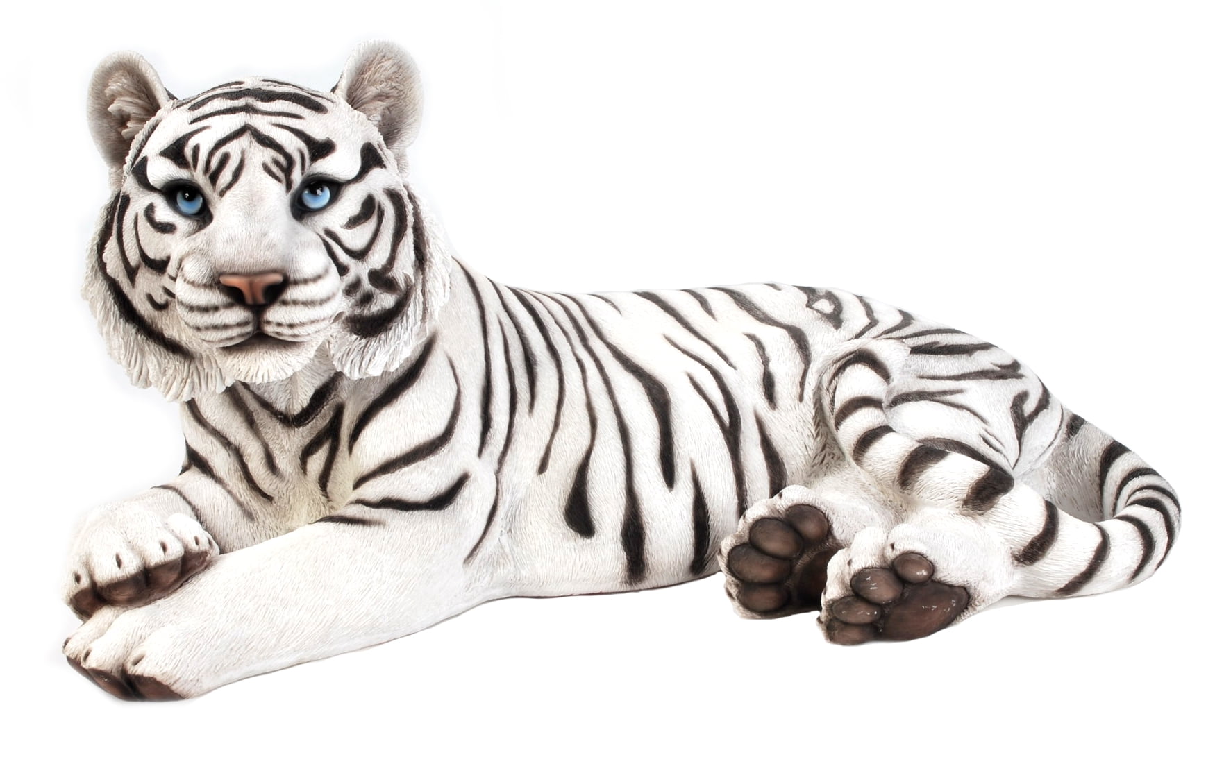 Hi-Line Gift Resin Natural Tiger Wild Animals Sculpture - Walmart.com