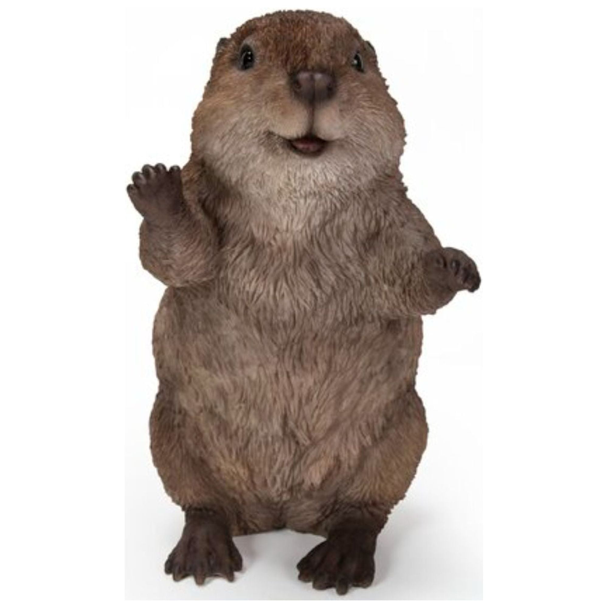 Hi-Line Gifts 12.75" American Beaver Outdoor Garden Statue - Walmart.com