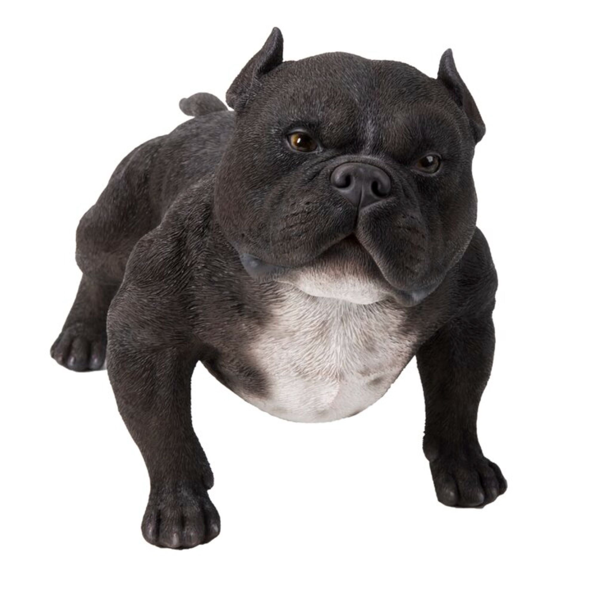 Hi-Line Gifts 18" Walking Bully Dog Outdoor Garden Statue - Walmart.com