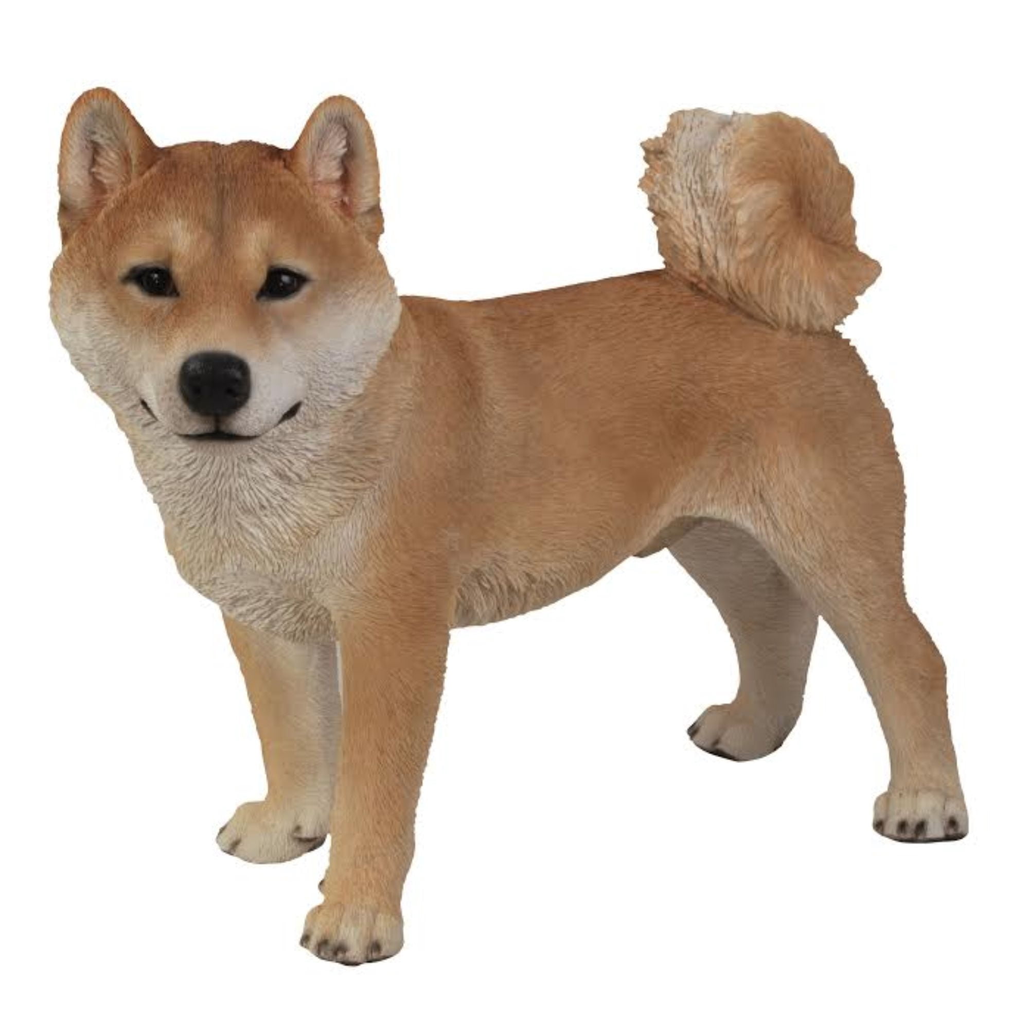 Hi-Line Gifts Standing Shiba Inu Outdoor Garden Statue - 19.5 ...