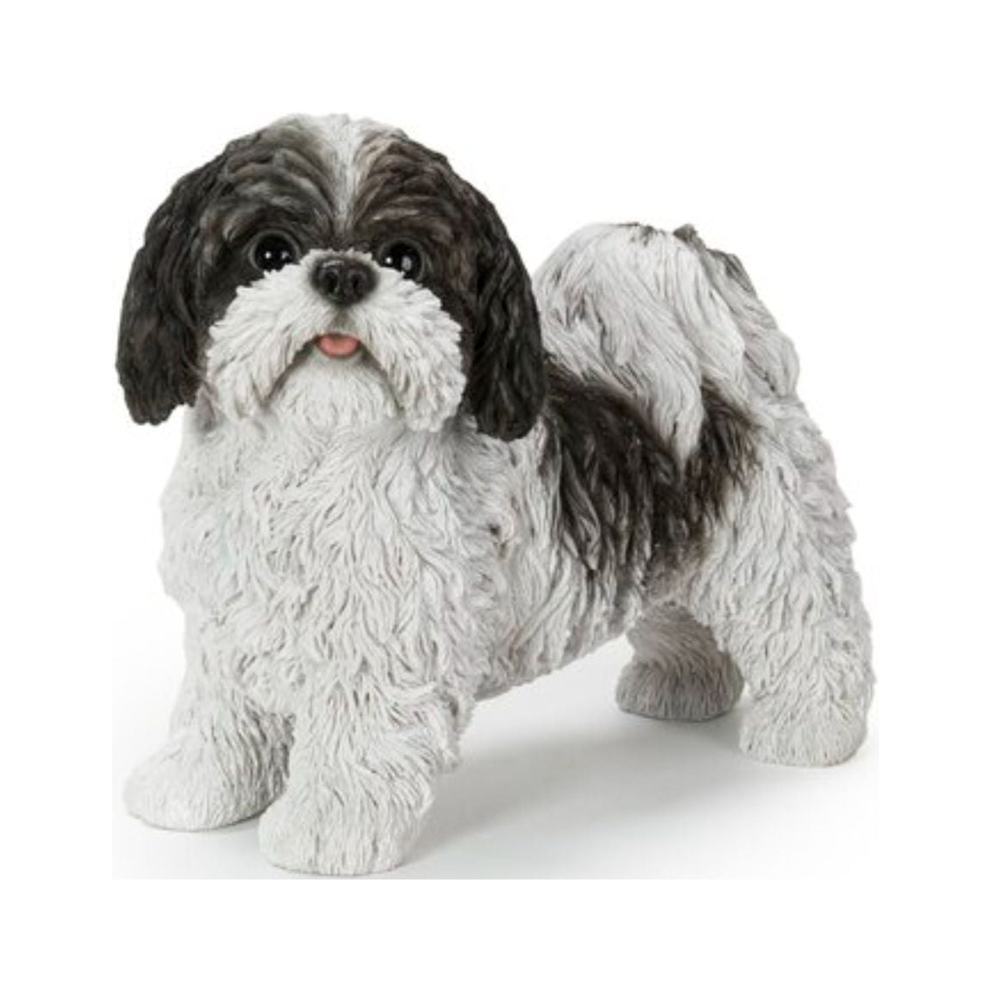 Hi-Line Gifts Standing Shih Tzu Outdoor Garden Statue - 11" - Walmart.com
