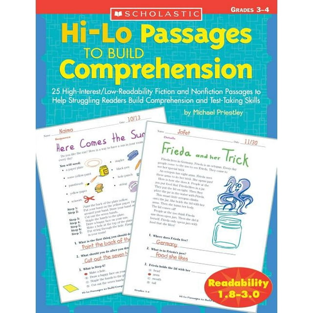 Hi-Lo Passages to Build Comprehension: Hi-Lo Passages to Build ...