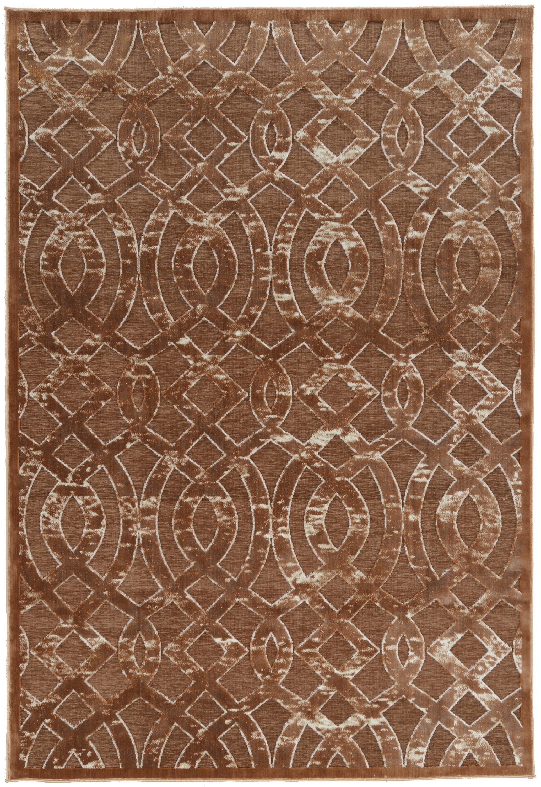 Hi Lo Trellis Brown 8x10.3 Perfect for Large Rooms and Open Spaces ...