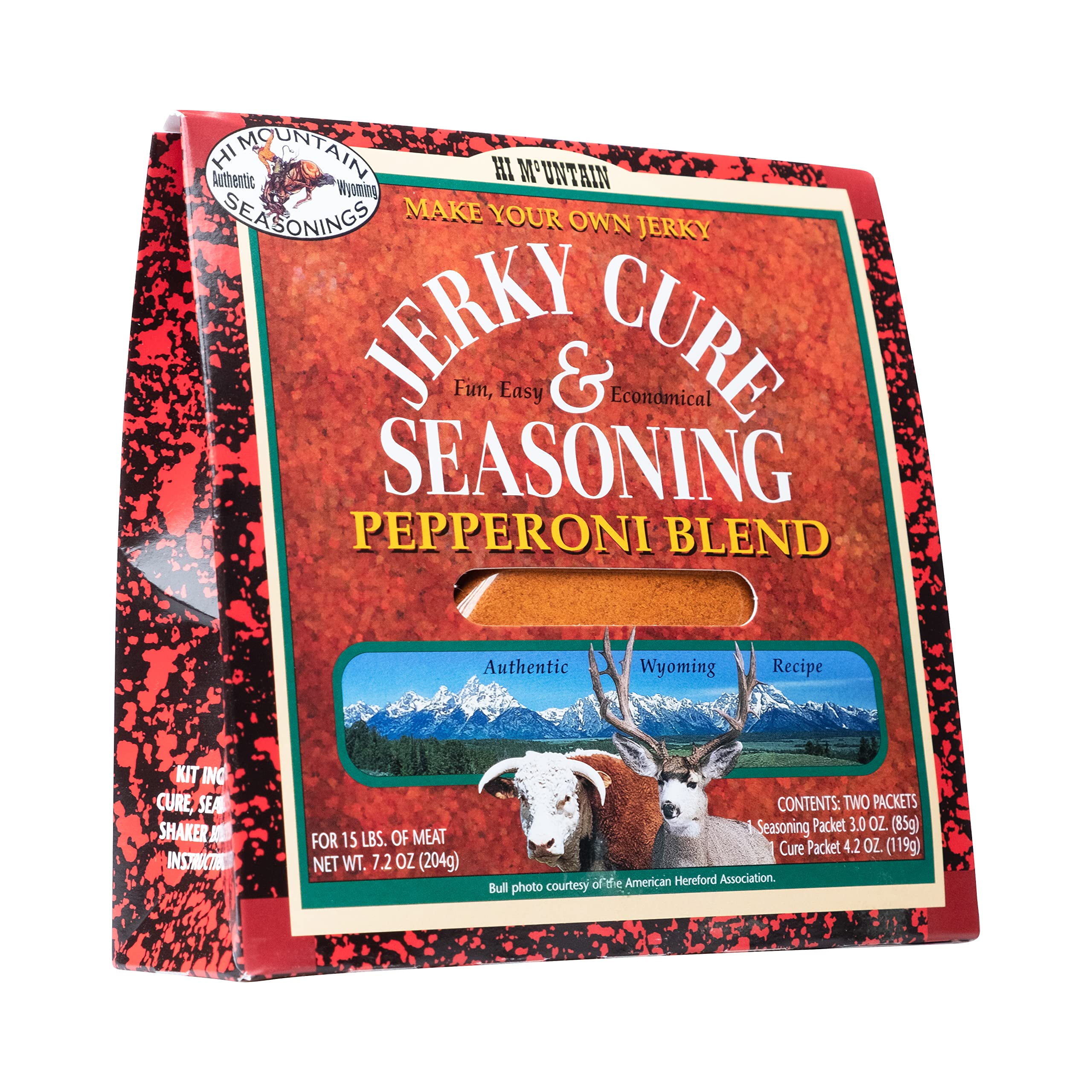Hi Mountain Jerky Cure ESF27 & Seasoning Kit - PEPPERONI BLEND ...