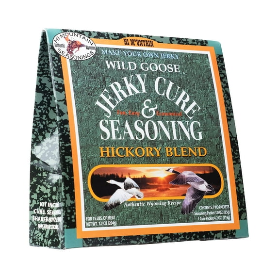 Hi Mountain Jerky Seasoning BCF26 and Cure Kit | WILD GOOSE HICKORY ...