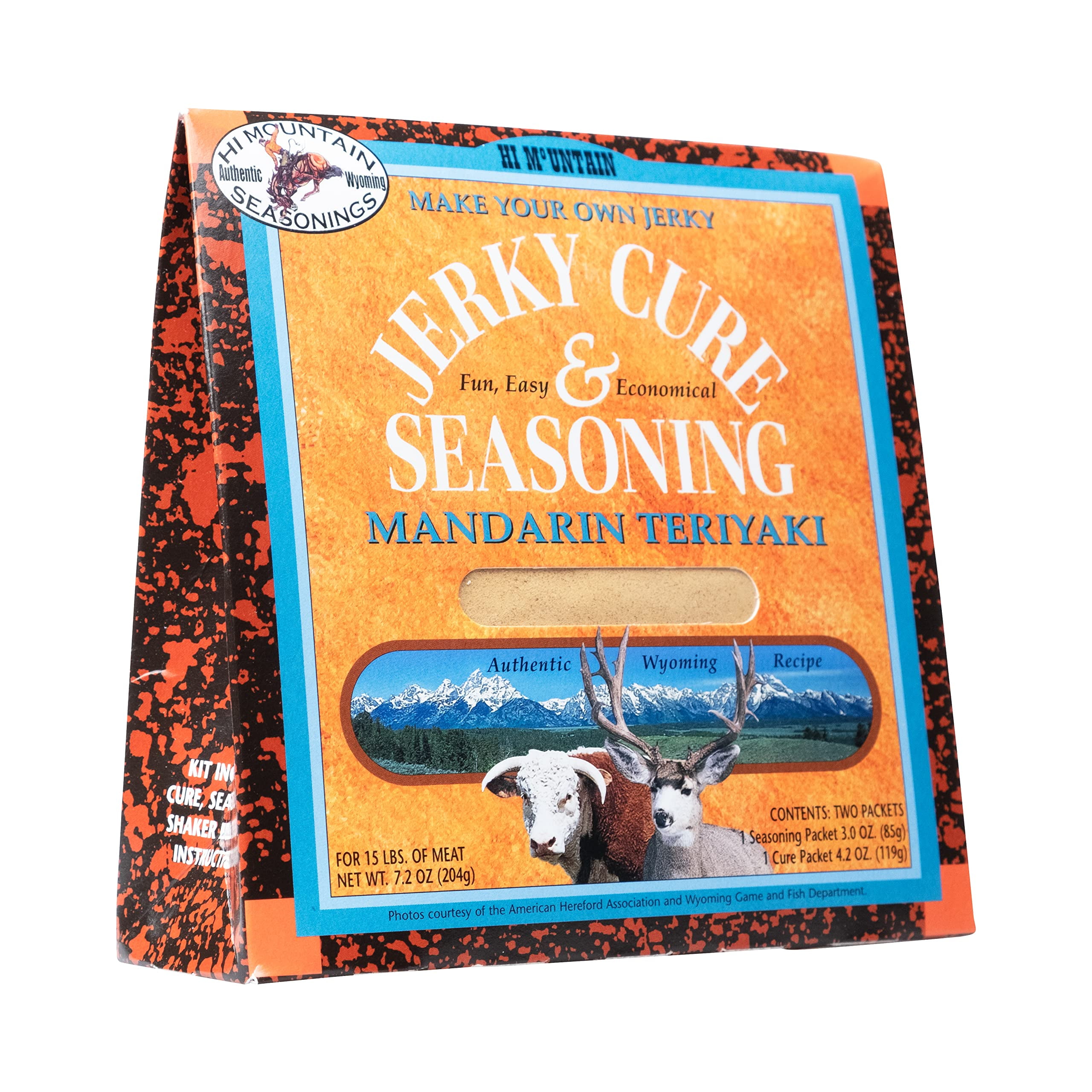 Hi Mountain Jerky Seasoning and Cure Kit | MANDARIN TERIYAKI BLEND ...