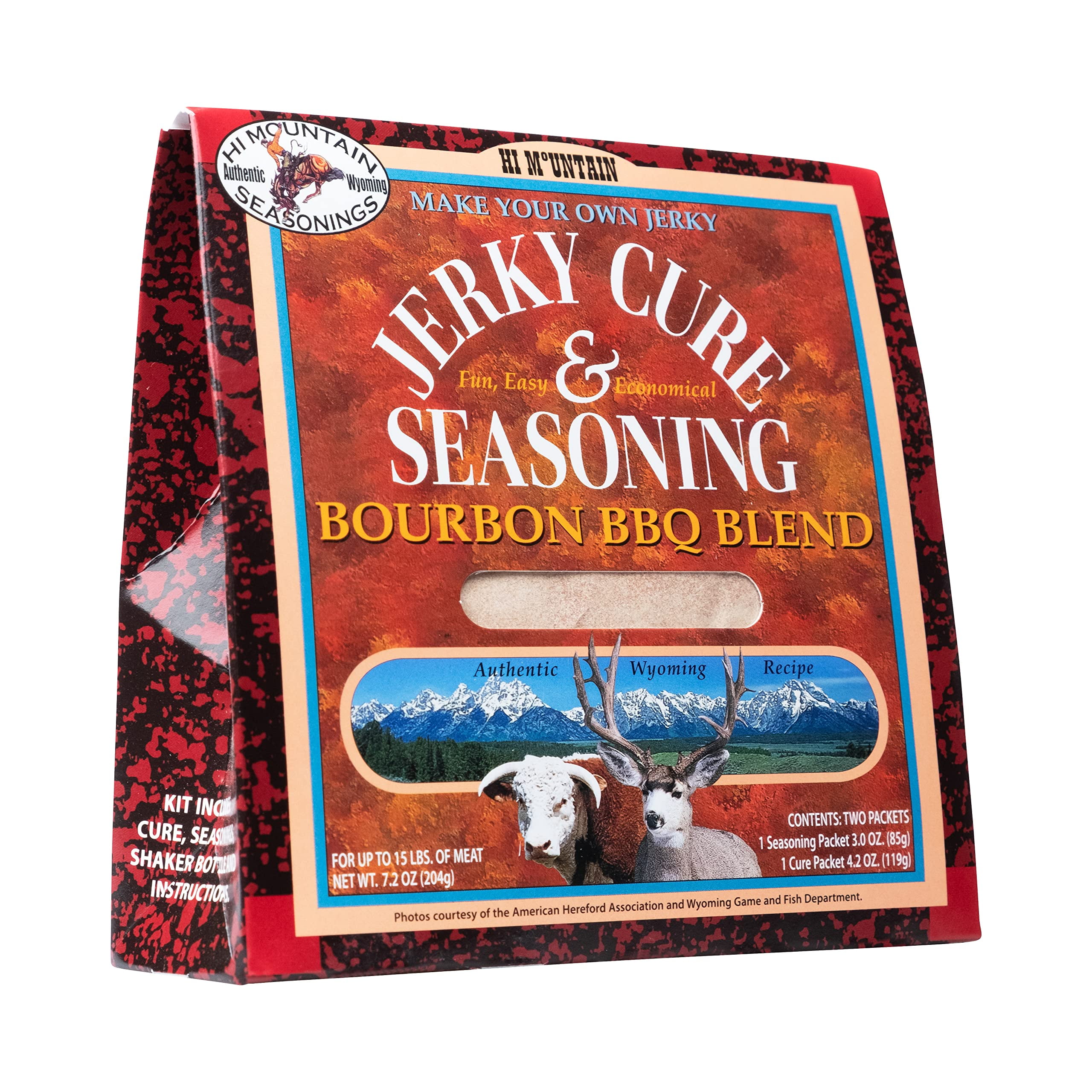Hi Mountain Jerky Seasoning and MDA05 Cure Kit | BOURBON BBQ BLEND ...