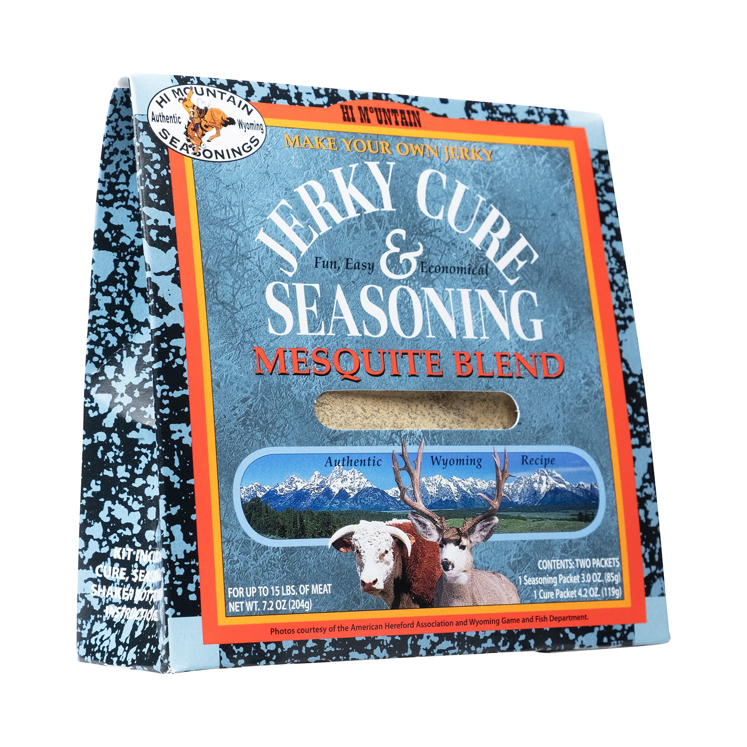 Hi Mountain Jerky Seasoning and MDA05 Cure Kit | MESQUITE BLEND | Beef ...