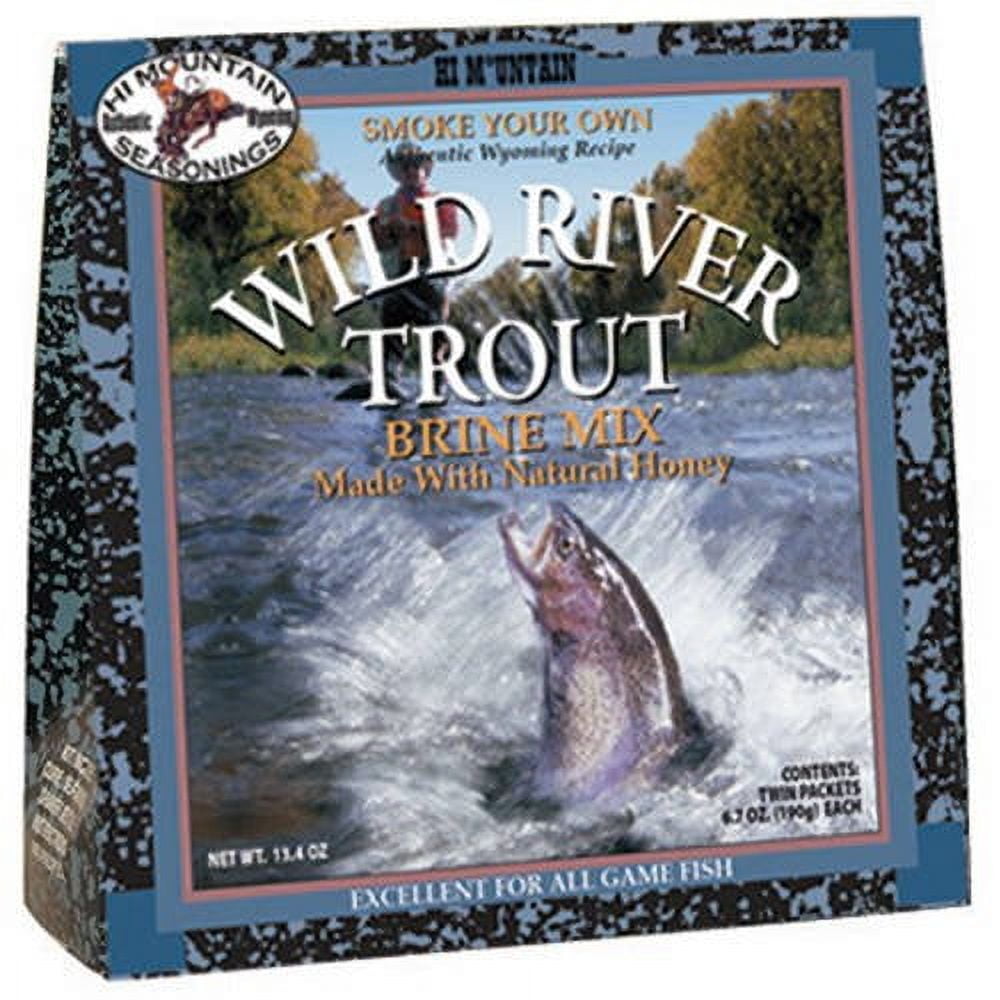 Hi Mountain Seasonings Fish AKF18 Brine Mix | WILD RIVER TROUT | Fish ...