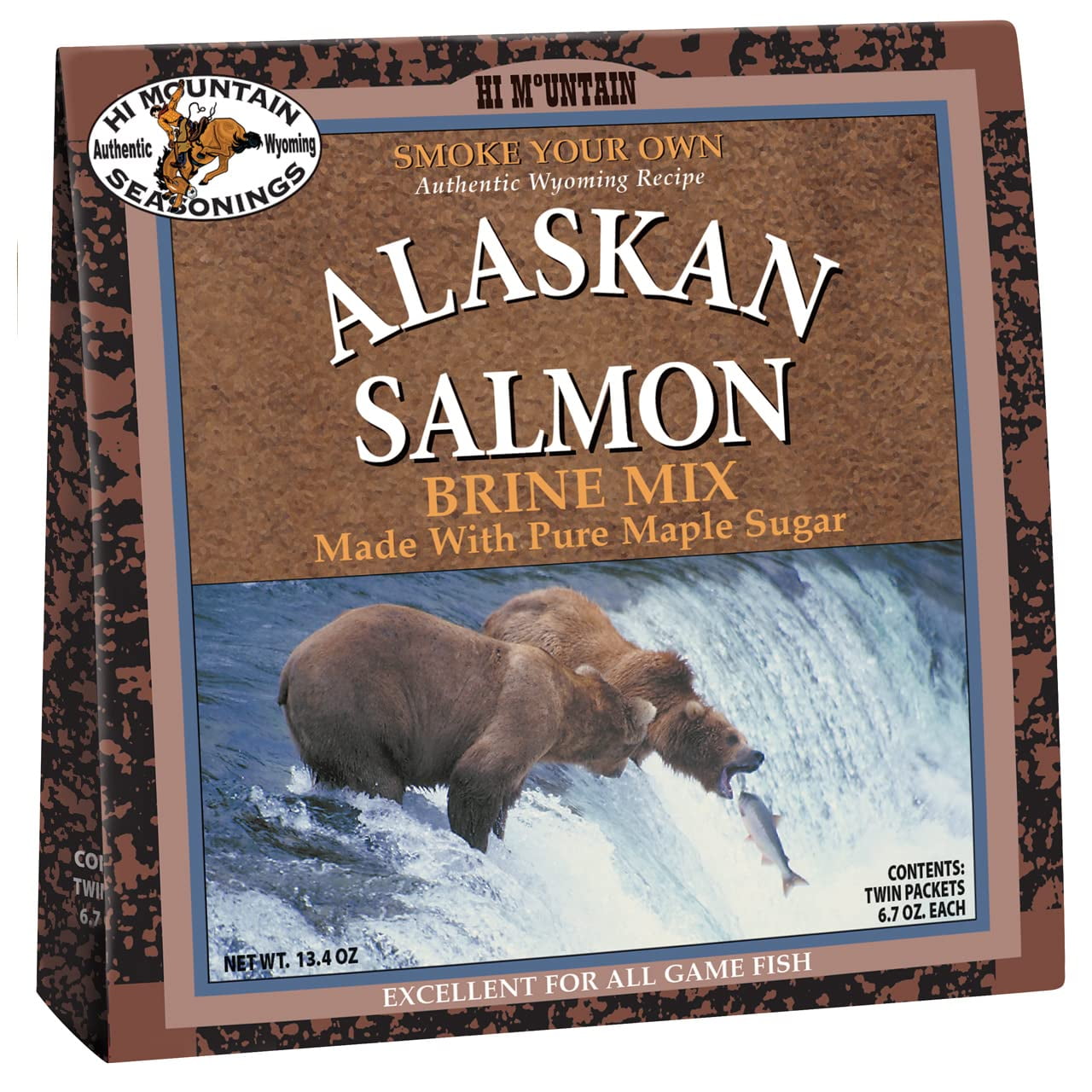 Hi Mountain Seasonings Fish TSF6 Brine Mix | ALASKAN SALMON | Salmon ...