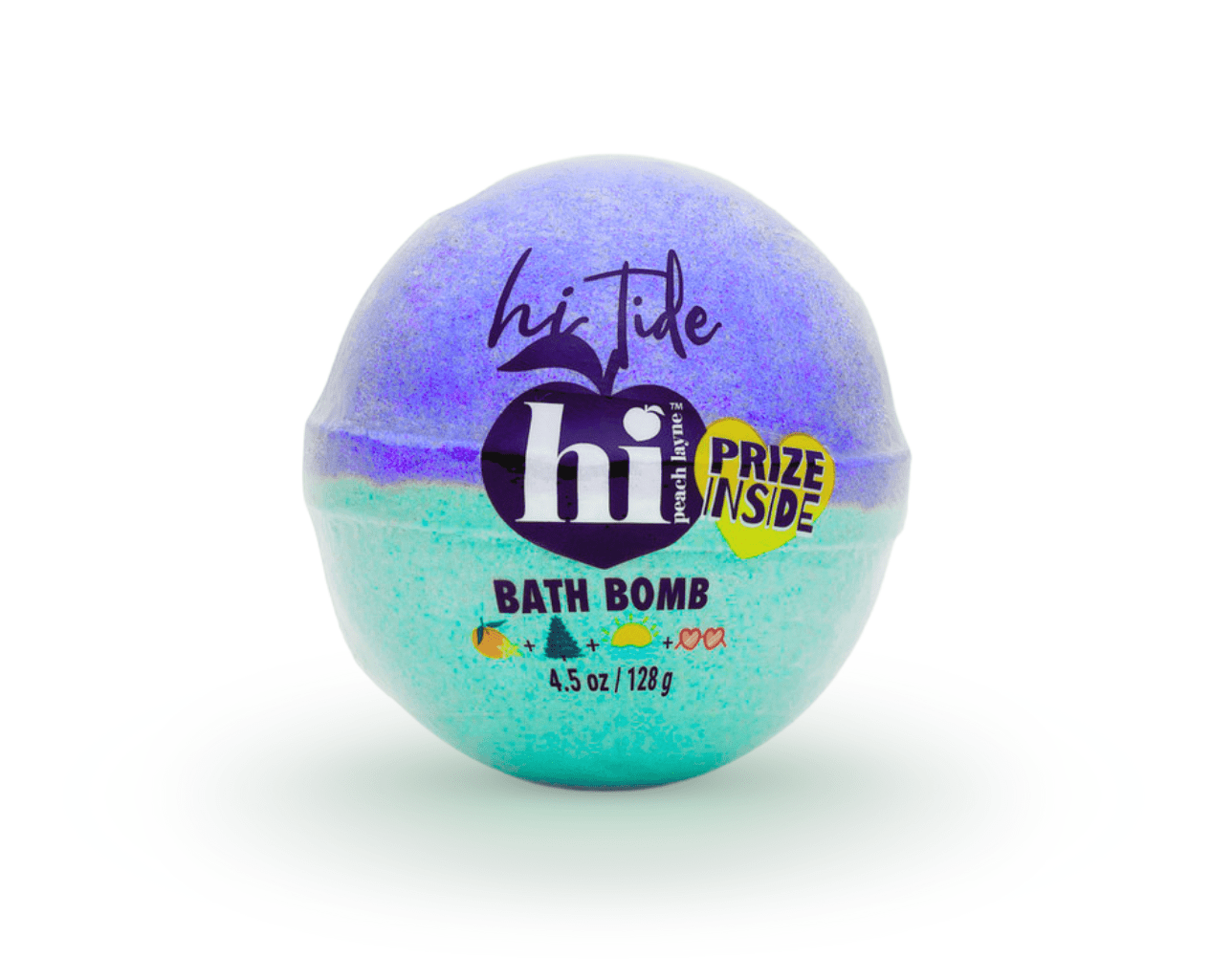 Hi Peach Layne Hi Tide, Periwinkle and Turquoise Clean Beauty Bath Bomb ...