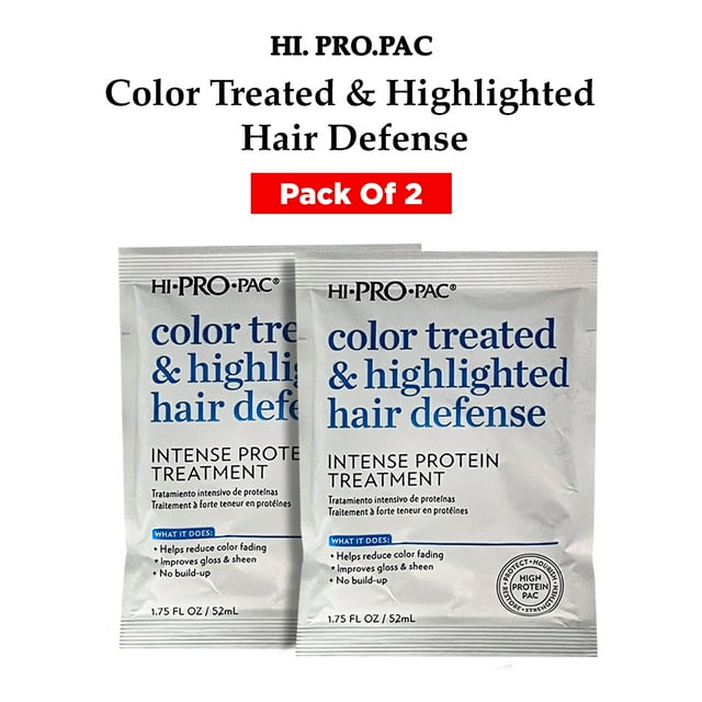 Hi-Pro-Pac Color Treated and Highlighted Hair Defense Intense Protein ...