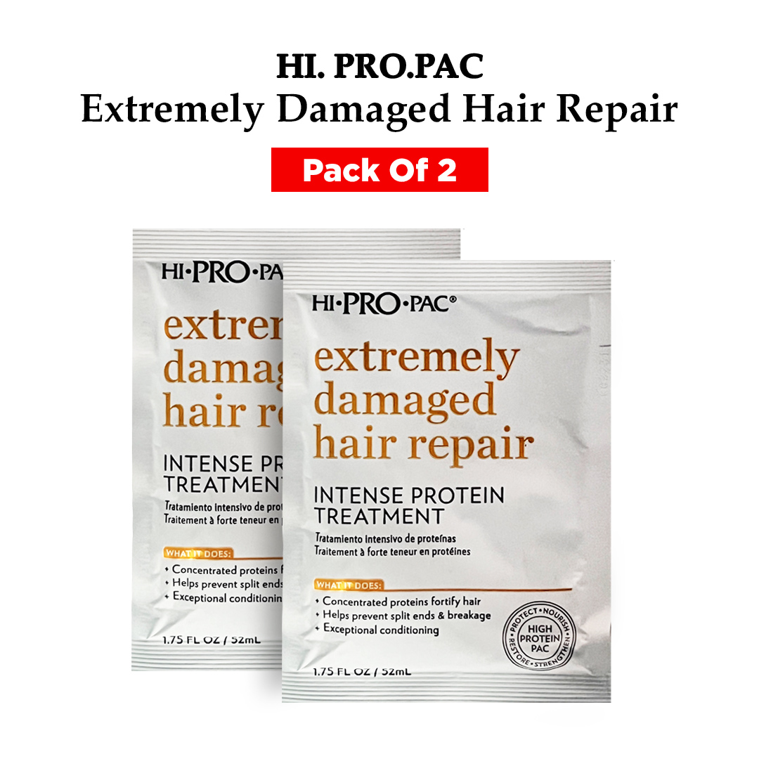 Hi-Pro-Pac Extremely Damaged Hair Repair Intense Protein Treatment - 1. ...