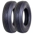 Hi-Run 2 Set SU02 4.80-12 6PR C TL Trailer Tire Fits 4.80 12 Trailer ...