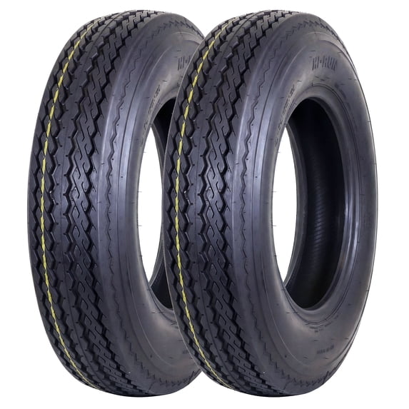 Hi-Run 2 Set SU02 4.80-12 6PR C TL Trailer Tire Fits 4.80 12 Trailer ...