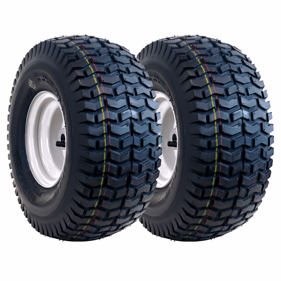 Hi-Run 2 Set SU12 15X6.00-6 Front 2PR Lawn and Garden Tire & Wheel ...