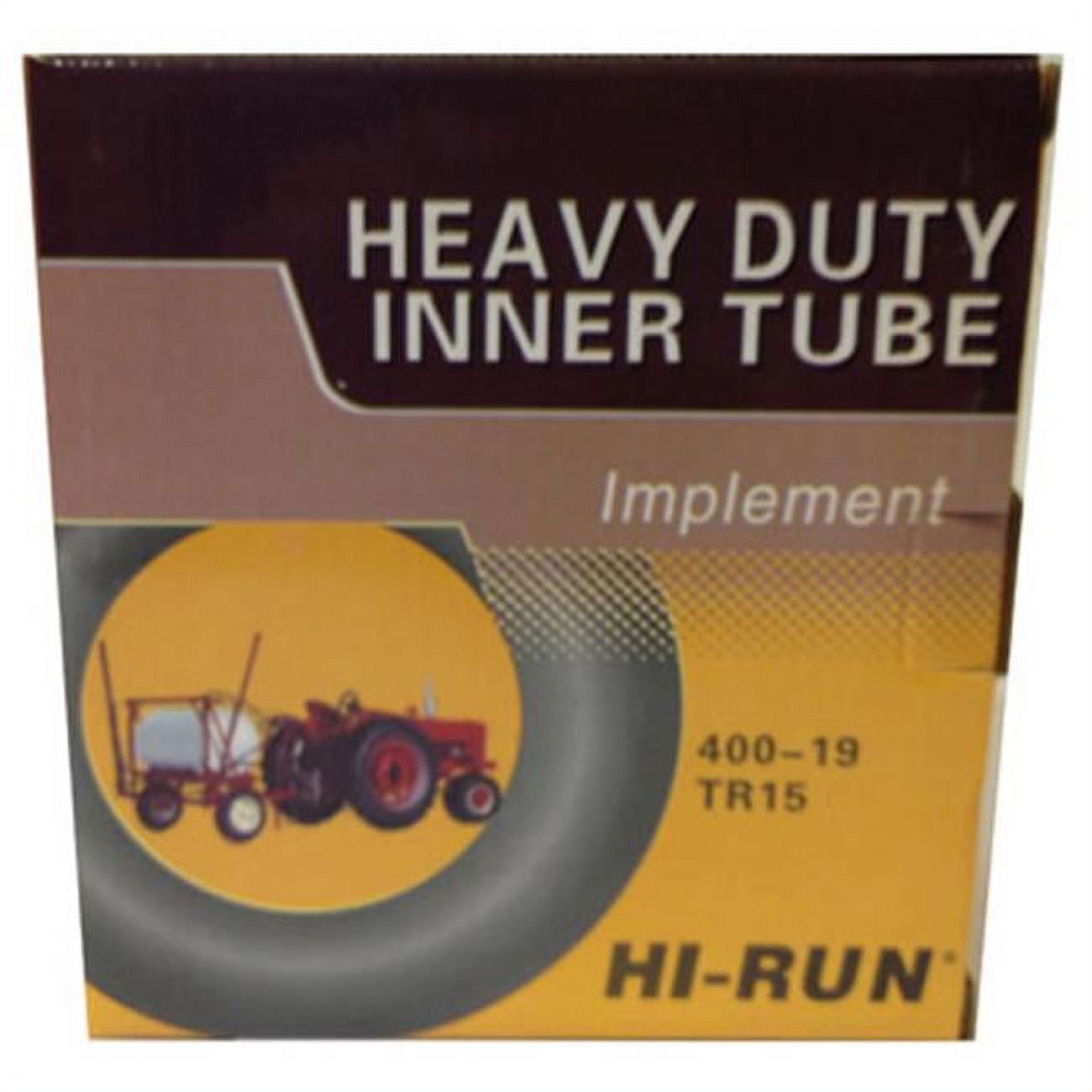 HI-RUN TUN2006 Implement Inner Tube, 4.00-19 Tr15 Valve Stem - Quantity ...