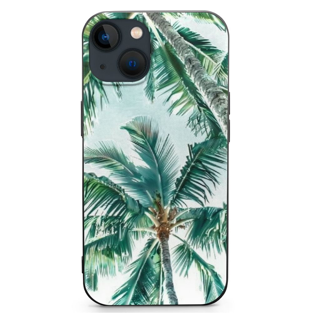 Hi Space Compatible iPhone 13 Pro Case Tropical Palm Leaf iPhone 14 Pro ...