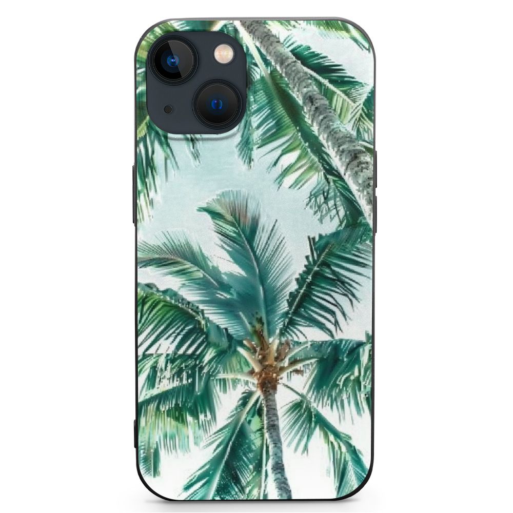Hi Space Compatible iPhone 13 Pro Case Tropical Palm Leaf iPhone 14 Pro ...