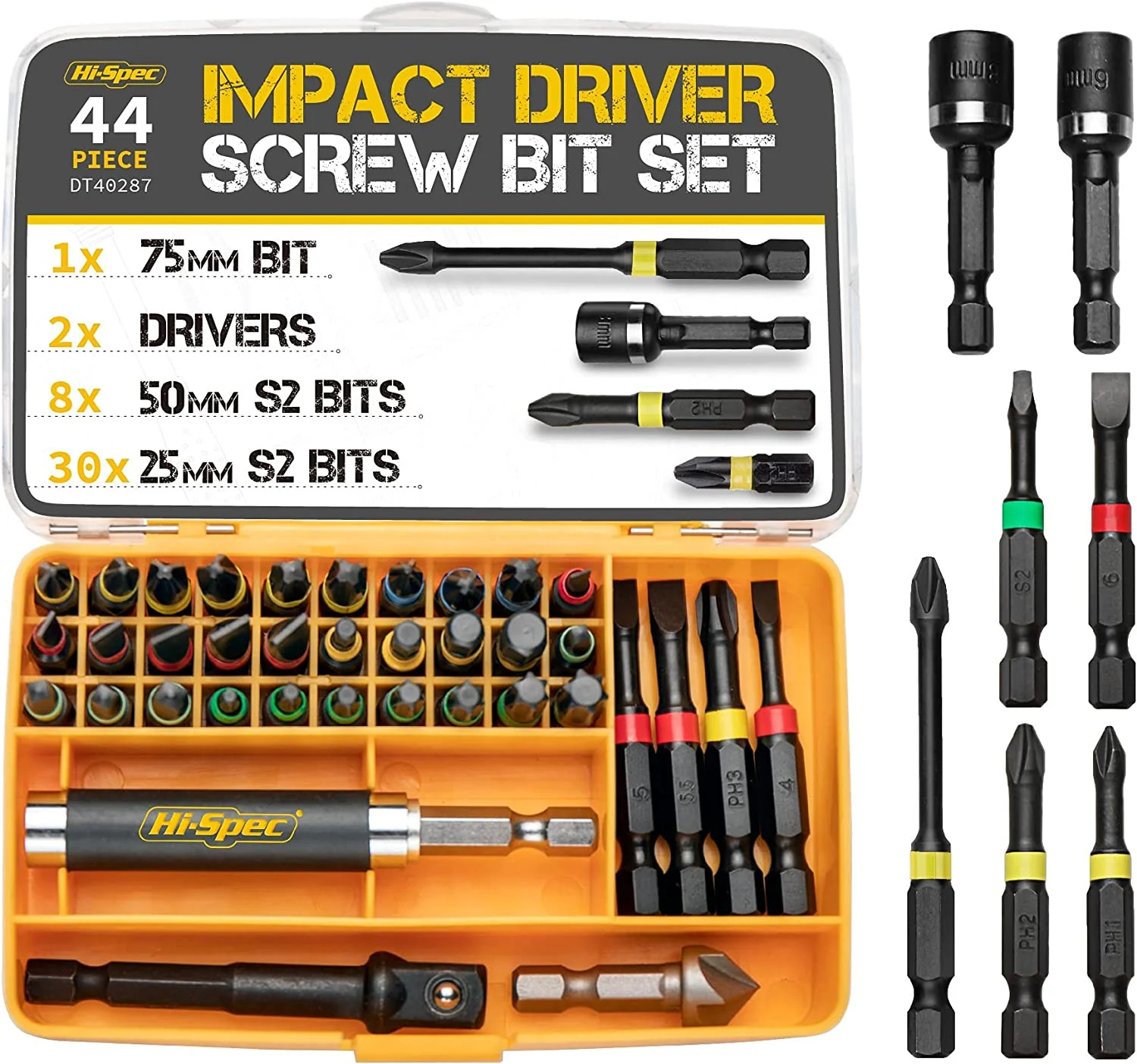 BLACK+DECKER BDA42SD 42 piece Screwdriving Set - Walmart.com