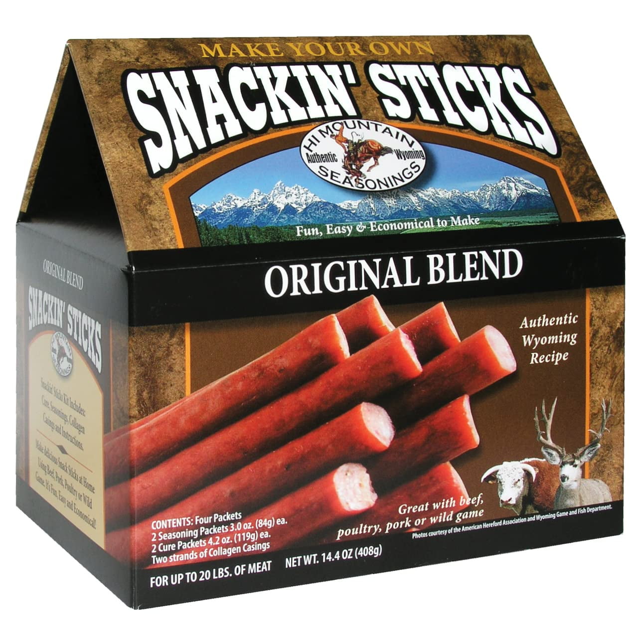 Hi TMH1 Mountain Seasonings ǀ Snack Stick Seasoning Kit ǀ ORIGINAL ...