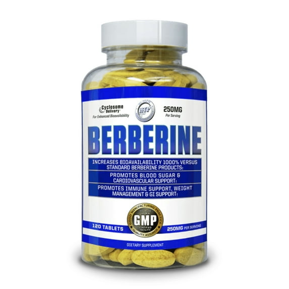 Hi-Tech Pharmaceuticals - Berberine - 120 Tablets - Walmart.com