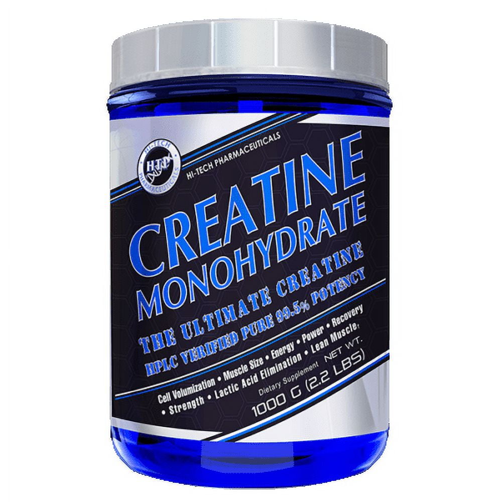 Hi-Tech Pharmaceuticals - Creatine Monohydrate Powder - Unflavored ...
