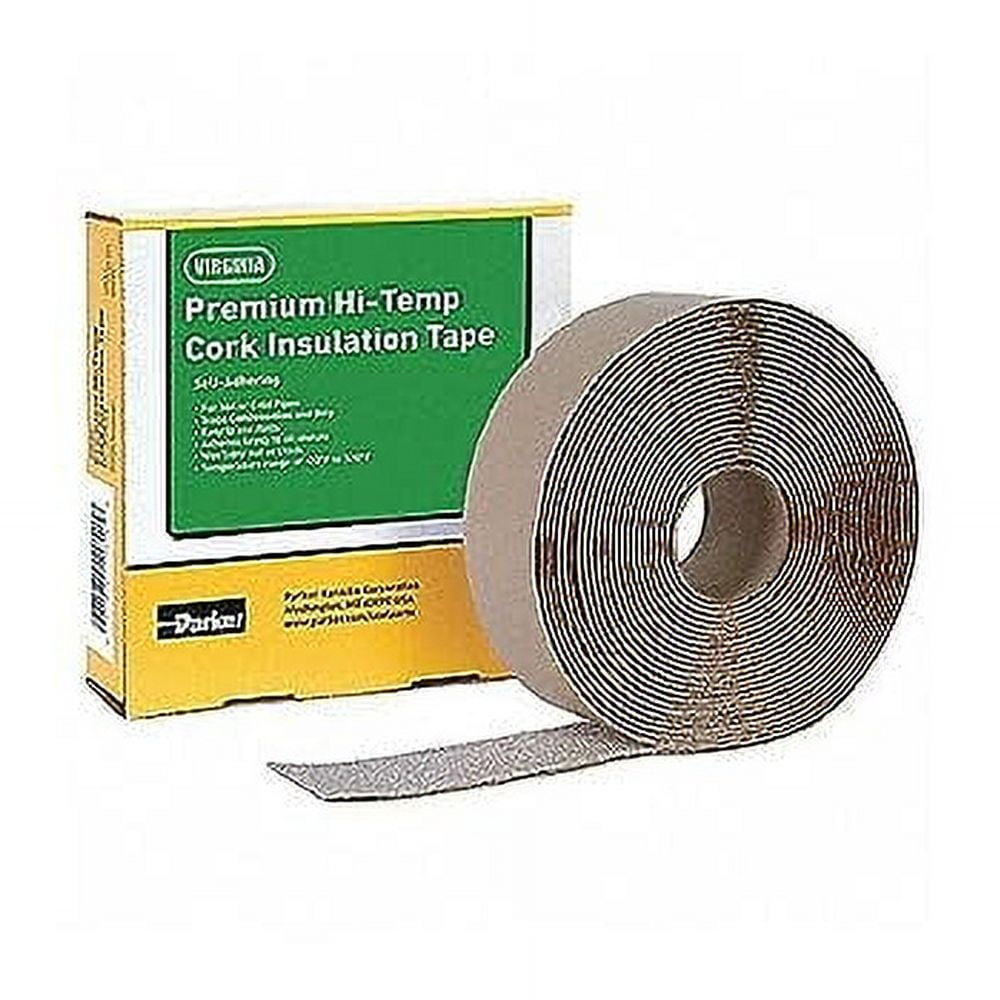 Hi-Temp Cork Insulation Tape, Roll - Walmart.com