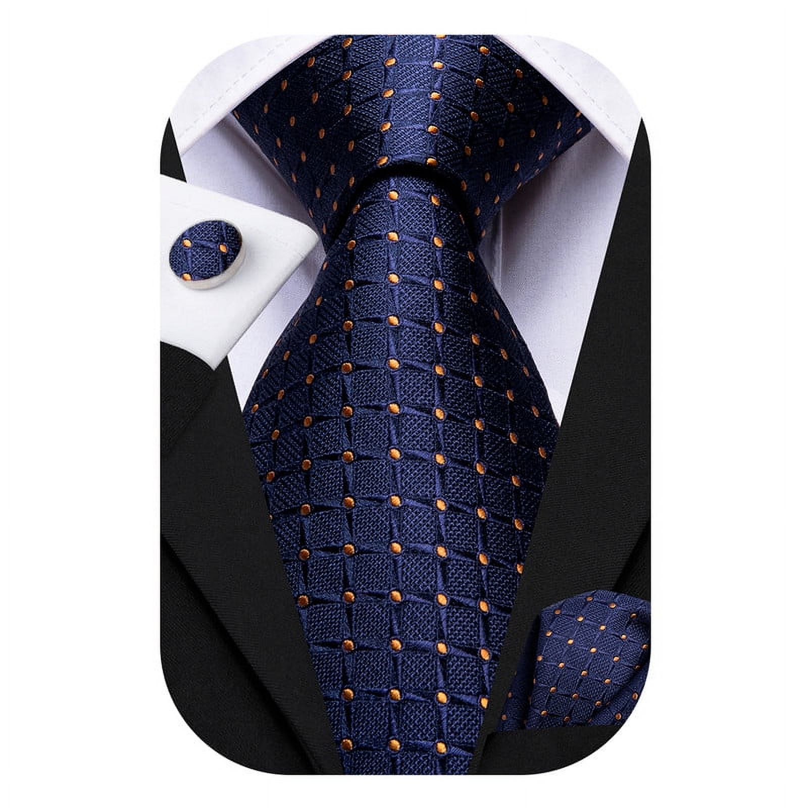 George Teal Modern Plaid Tie - Walmart.com