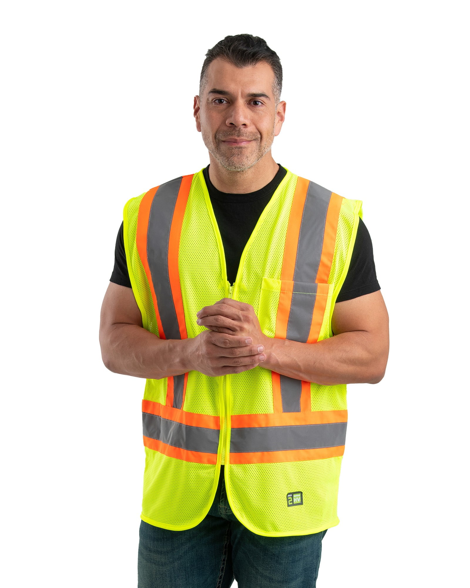 Hi Vis Class 2 Multi-Color Mesh Vest - Walmart.com