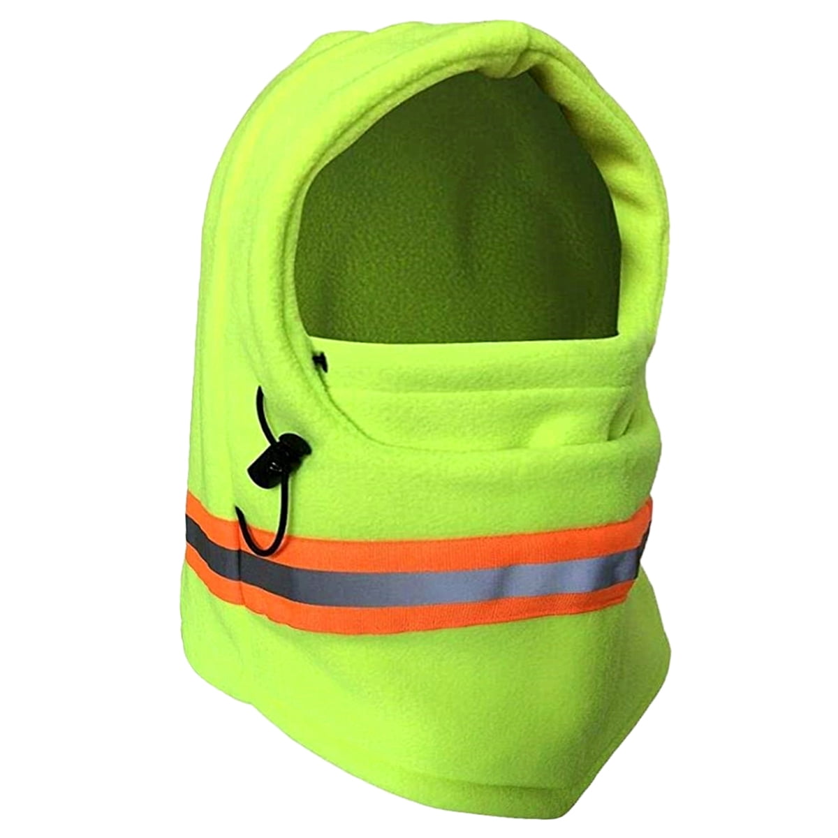 Glory Max Hi Vis Reflective Green Winter Balaclava, Windproof Fleece ...