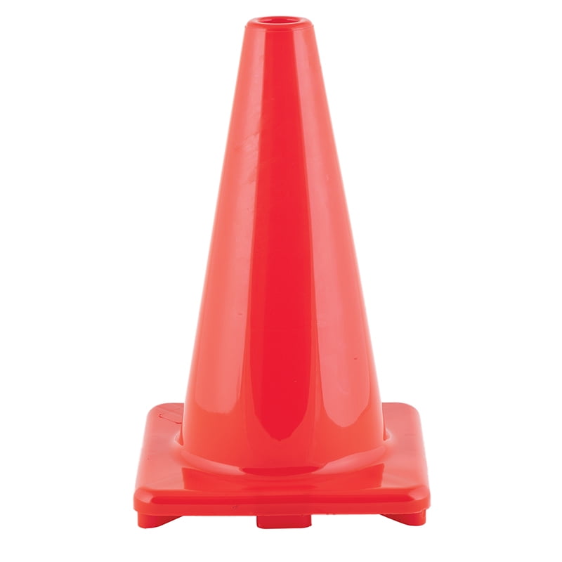 Hi-Visibility Flexible Vinyl Cone, Weighted, Orange, 18" Length ...