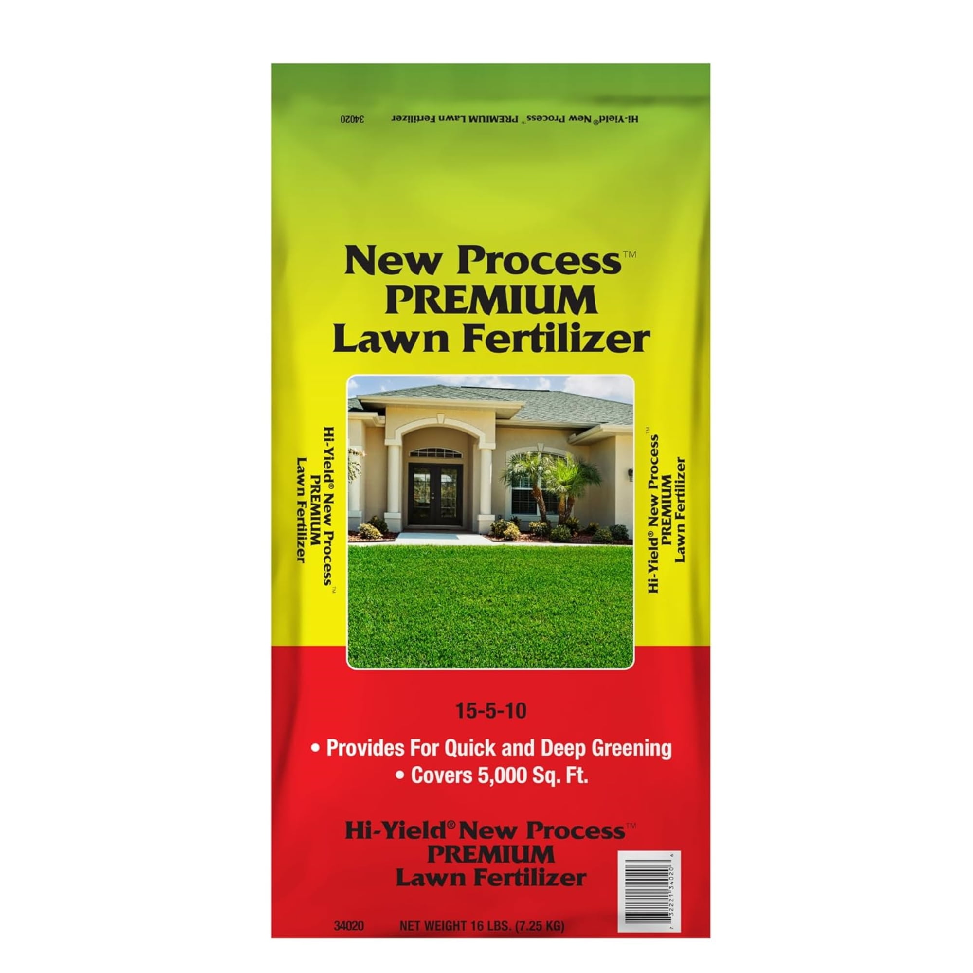 Hi-Yield 15-5-10 New Process Premium Lawn Fertilizer for Quick & Deep ...